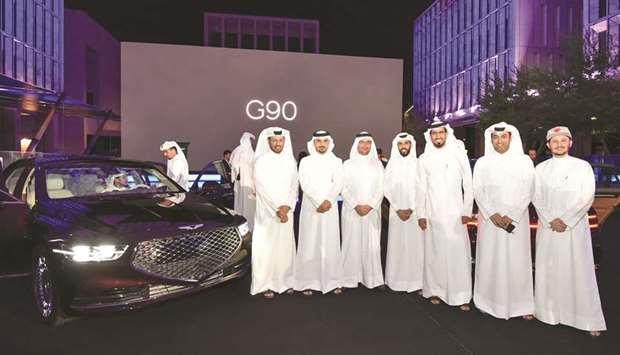 Qatar- Skyline Automotive unveils flagship new Genesis G90