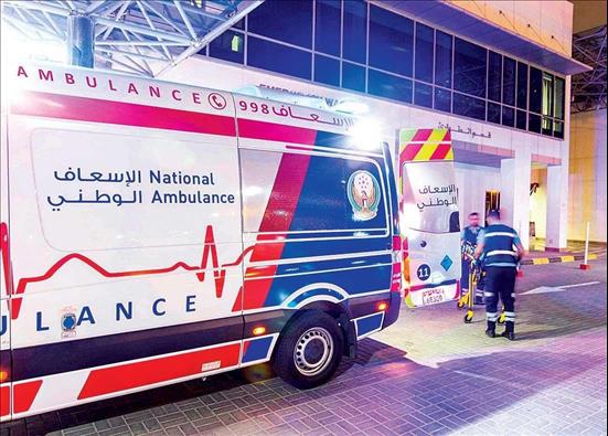 UAE paramedics rush to save elderly Indian expat's life