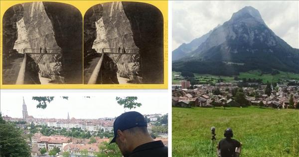 What iconic Swiss spots looked like 150 years ago
