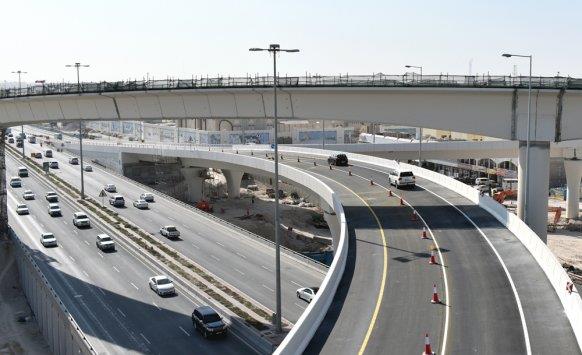 Qatar- Ashghal opens second flyover bridge at Landmark Interchange