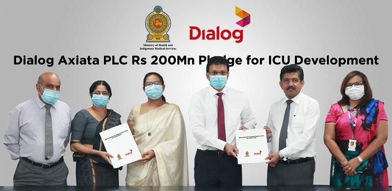 Sri Lanka- Dialog Axiata pledges Rs. 200 Million for ICU development