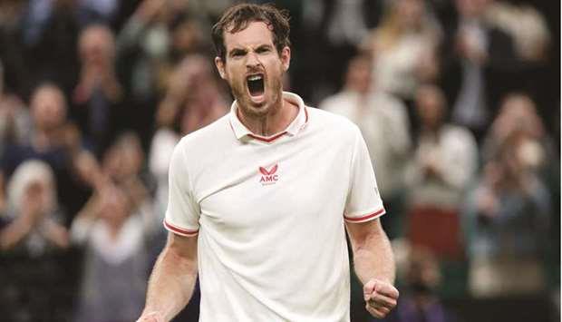 Murray gives Brits a lift with first Wimbledon win since 2017