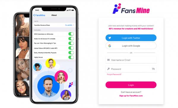 FansMine.com - Social platform for Content Creators and Fans