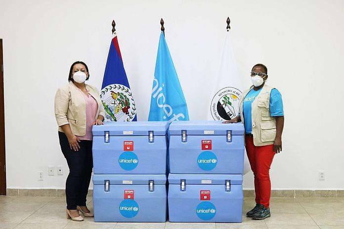 Belize receives donation of cold chain equipment from UNICEF