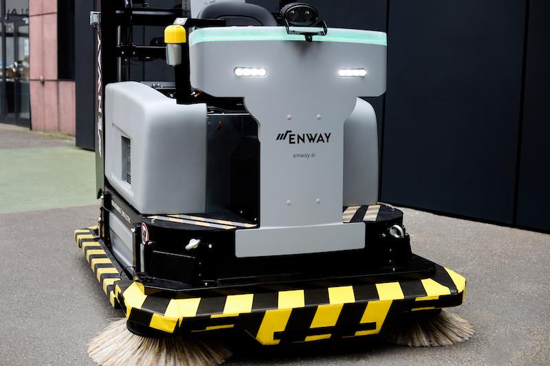 Enway releases new generation of its sweeping robot | MENAFN.COM