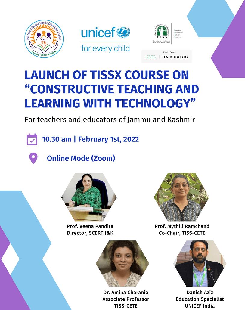 UNICEF India, SCERT Host Capacity-Building Program For Teachers