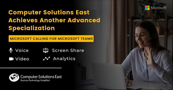 Computer Solutions East Achieves Another Advanced Specialization: The ...