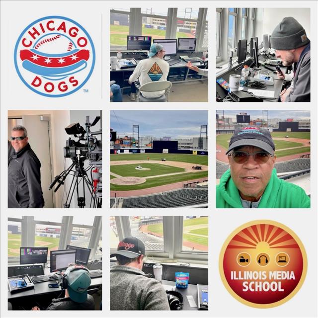 Illinois Media School Interns are back as the Season Opens at Chicago ...