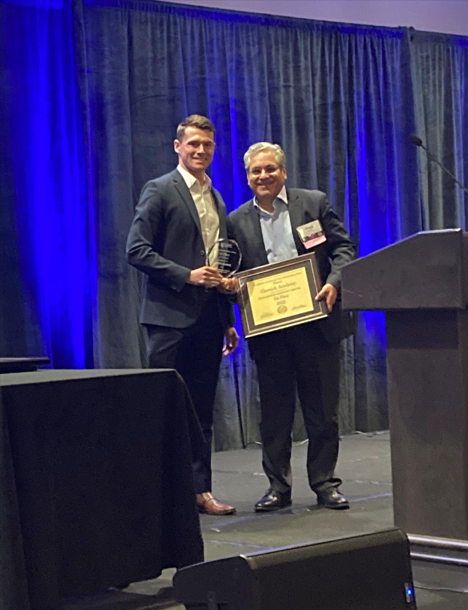 GURNICK ACADEMY RECEIVES CAPPS' GOLDEN SERVICE AWARD FOR THE SECOND ...