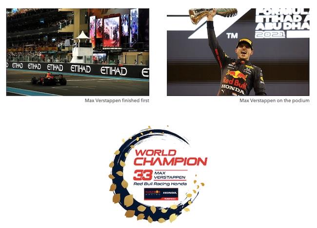 Honda's First Formula 1 World Championship Title For 30 Years