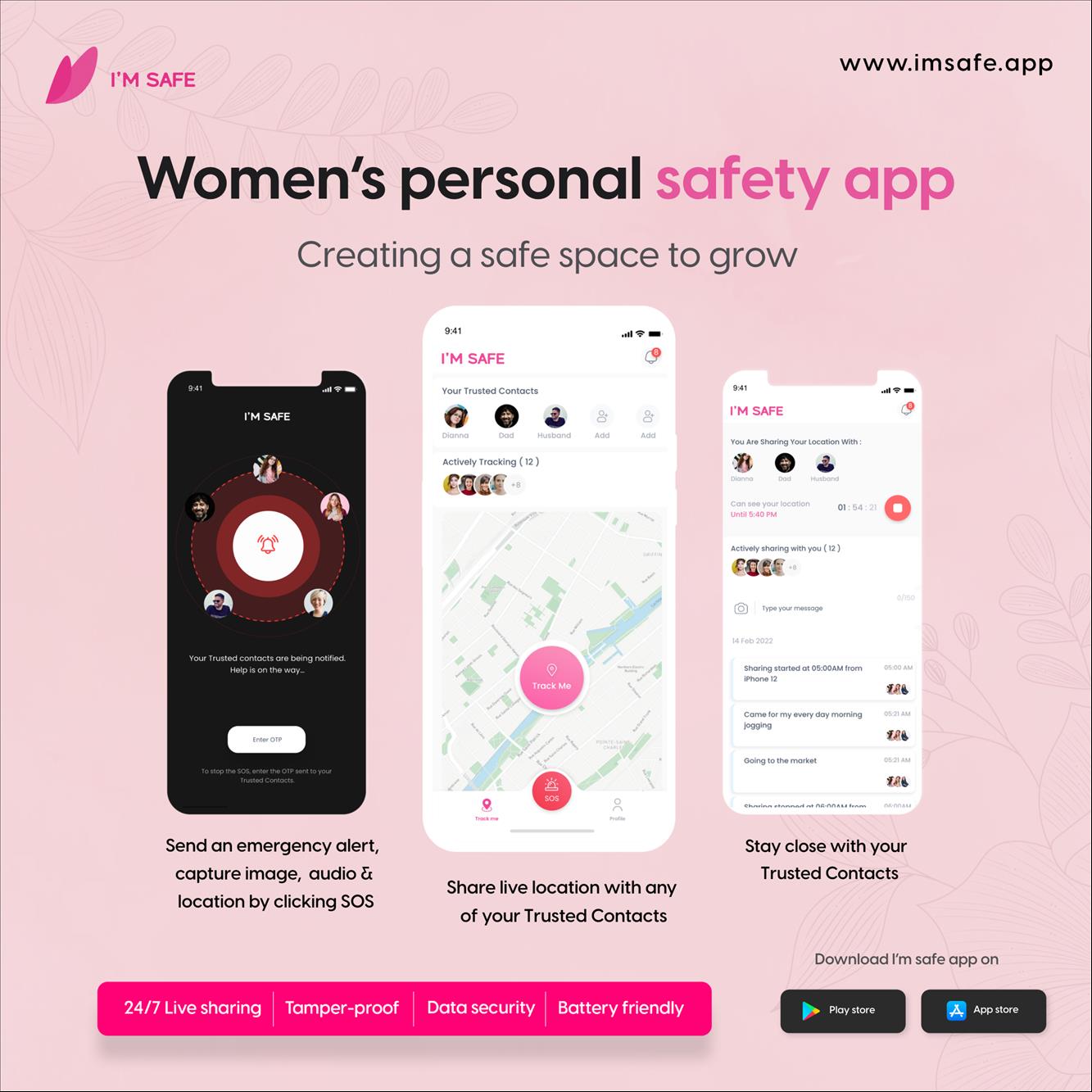 I'm Safe: Discover How The Global App Helps Women In Unsafe Scenarios