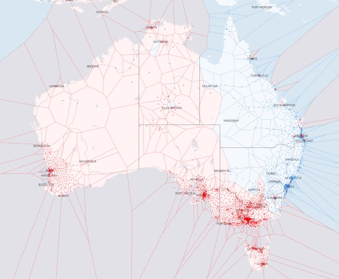 The Barassi Line: A Globally Unique Divider Splitting Australia's Footy ...