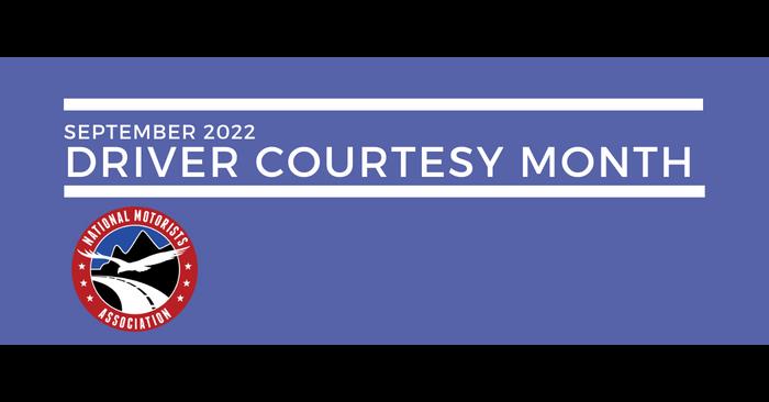 Welcome To Driver Courtesy Month 2022!