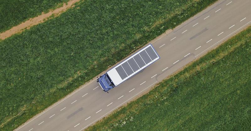 Kuehne+Nagel Shows Off Solar-Powered Delivery Trucks