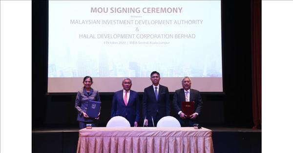 MIDA And HDC Ink Mou To Woo Foreign And Domestic Investments Into Halmas Halal Parks