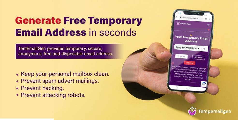 Tempemailgen Launches Temporary Email Generator