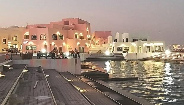 Doha Port Area Developed As A Tourist Centre