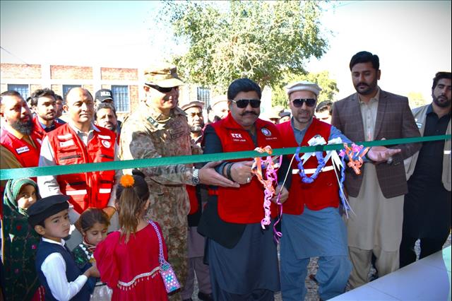 Chairman PRCS Inaugurates BHU In Chagmalai Area Of South Waziristan