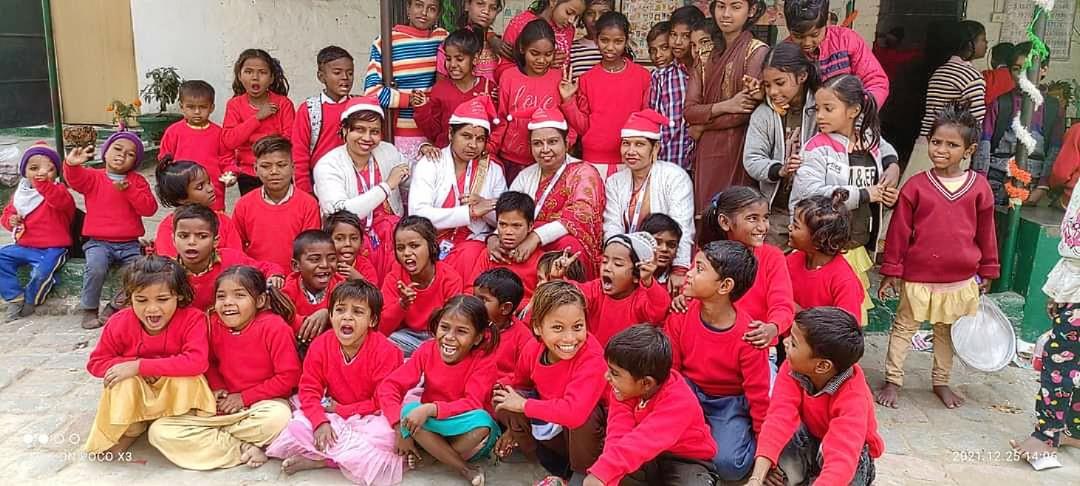 Omaxe Foundation Celebrated Christmas With Underprivileged Children ...