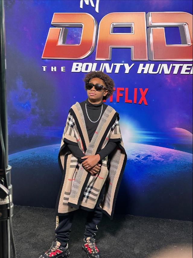 Jecobi Swain Is In The New Netflix Series 'My Dad The Bounty Hunter ...