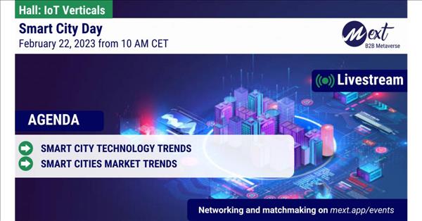 Mext B2B Metaverse Announces Smart City Day To Explore The Smart City ...