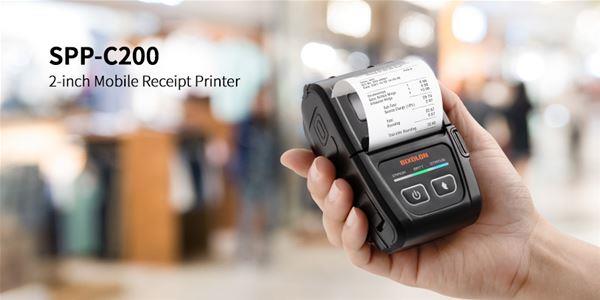 Introducing The SPP-C200 - BIXOLON's NEW 2-Inch Low-Cost Mobile Receipt ...