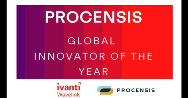 Ivanti Wavelink Selects Procensis As 2022 Global Innovator Of The Year