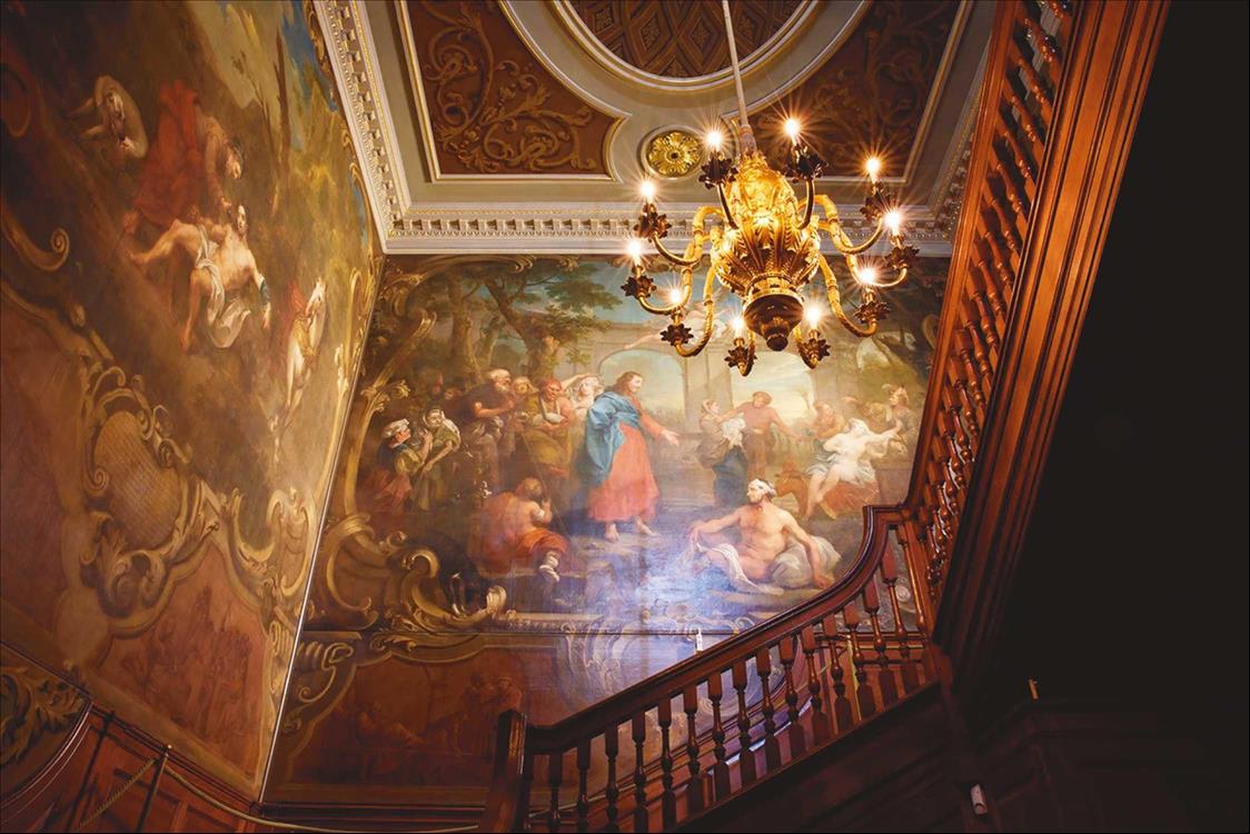 Hogarth's Forgotten Stairwell: Hidden In A 900-Year-Old London Hospital ...