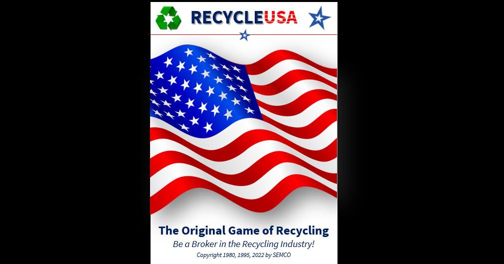 Recycleusa, Game Of Recycling, Shows Recycling Isn't Broken And Solving ...