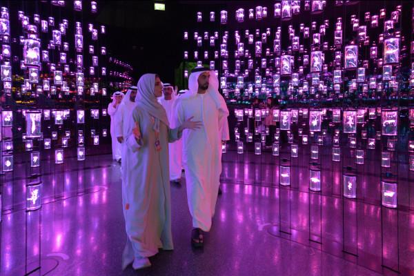 Saif Bin Zayed Visits 'Museum Of The Future'