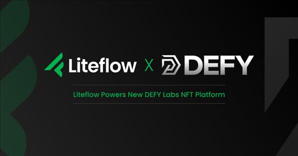 Liteflow's Web3 As A Service Powers New DEFY Labs NFT Platform