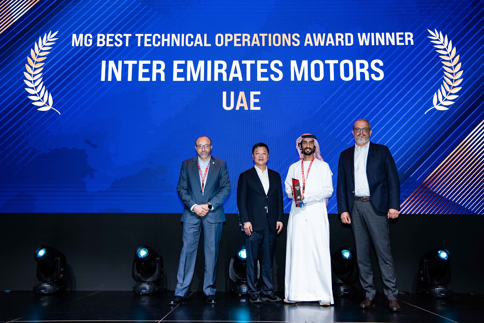 Inter Emirates Motors (IEM) Receives Three Awards from MG Motor Middle ...