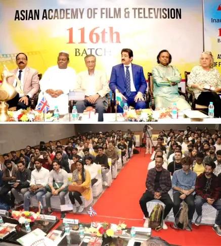 116Th Batch Of AAFT Inaugurated With Pomp And Show At Marwah Studios