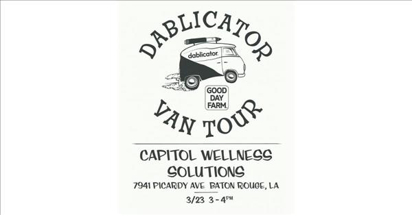 Dablicator Van Tour To Stop At Capitol Wellness Solutions