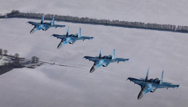 Ukrainian Air Force Launches Eight Strikes On Russian Positions