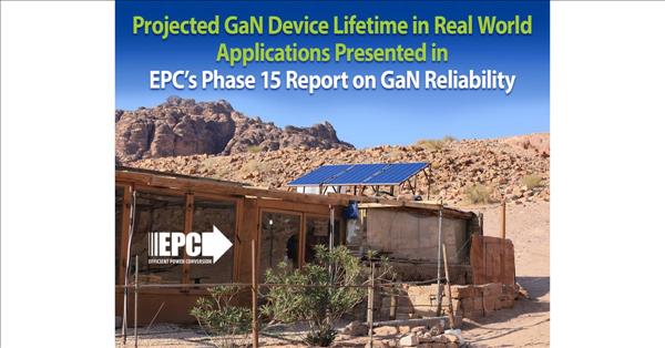 Projected Gan Device Lifetime In Real World Applications Presented In ...