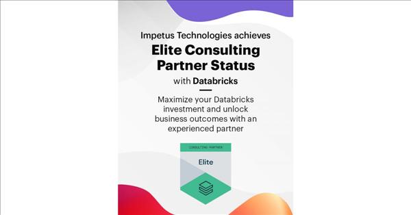 Impetus Technologies Achieves Elite Consulting Partner Status With ...