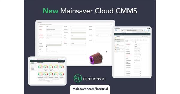 Mainsaver Introduces Saas Version Of Popular CMMS Software