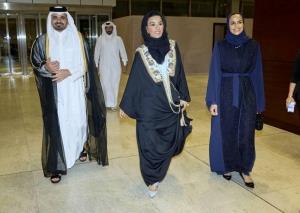 Sheikha Moza Attends Qf Convocation 2023