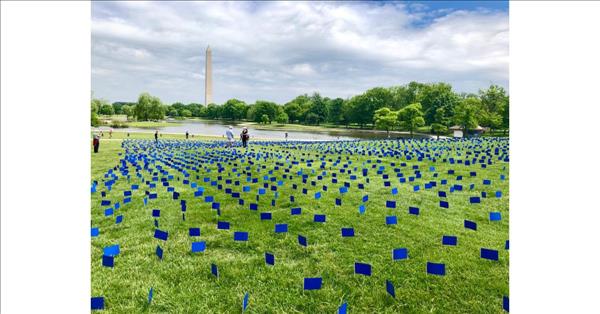 National ALS Community Holds 3-Day Demonstration At Washington Monument