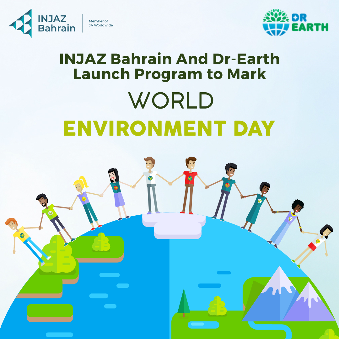 INJAZ Bahrain And Dr-Earth Launch Program to Mark World Environment Day