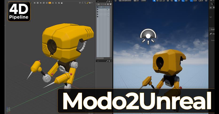 4D Pipeline Releases The Modo2unreal Plugin - The Essential Bridge ...