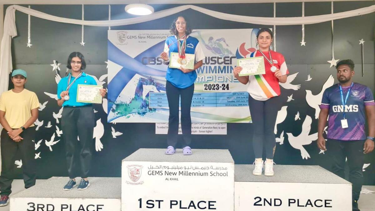 Dubai: Meet The Swimming Sensation Who Made A Splash Winning 5 Gold, 2 ...