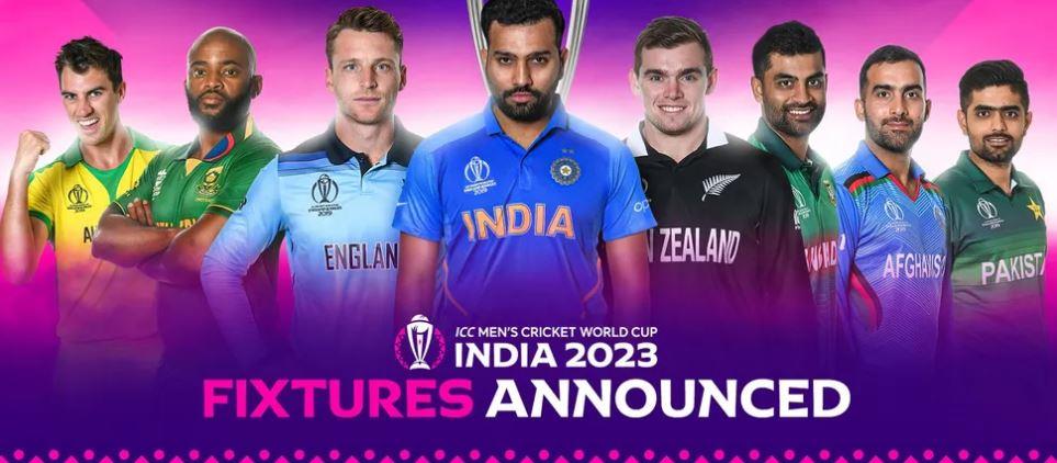 Match Schedule Announced For The Icc Men's Cricket World Cup 2023