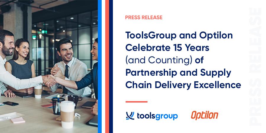 Toolsgroup And Optilon Celebrate 15 Years (And Counting) Of Partnership ...