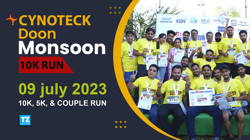 Cynoteck Organized The Doon Monsoon 10K Run 2023 Raising Awareness ...