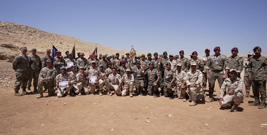 Annual Jordan-Us Military Competition Concludes