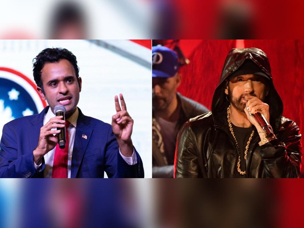 Rapper Eminem Tells Ramaswamy To Drop The Mic, Quit Playing Songs