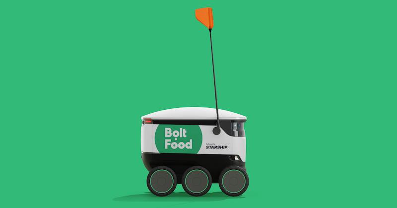 Delivery Robots Company Starship Technologies And Mobility App Bolt ...