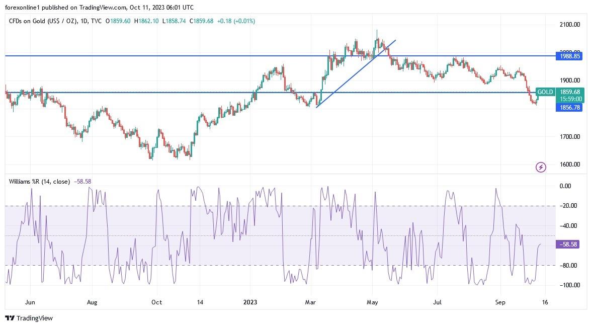 Gold Technical Analysis: Risk Aversion Increases Gains